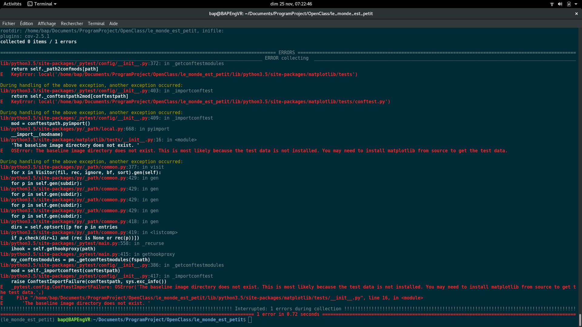 Pytest Ajoutez Des Tests Avec Pytest Matplotlib Par Ppbarzin Page 1 Openclassrooms
